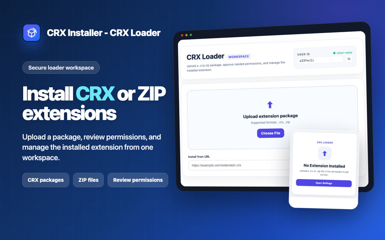 CRX Installer - Install CRX or ZIP Chrome Extensions | CRX Installer ...